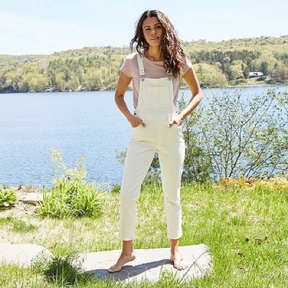 Universal Thread | Pants & Jumpsuits | Universal Thread White Overalls ...